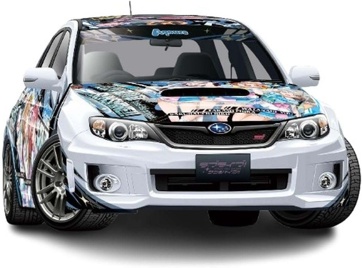 Aoshima 1/24 Itasha Series No.2 Love Live Sunshine!! GRB Impreza WRX S – BanzaiHobby