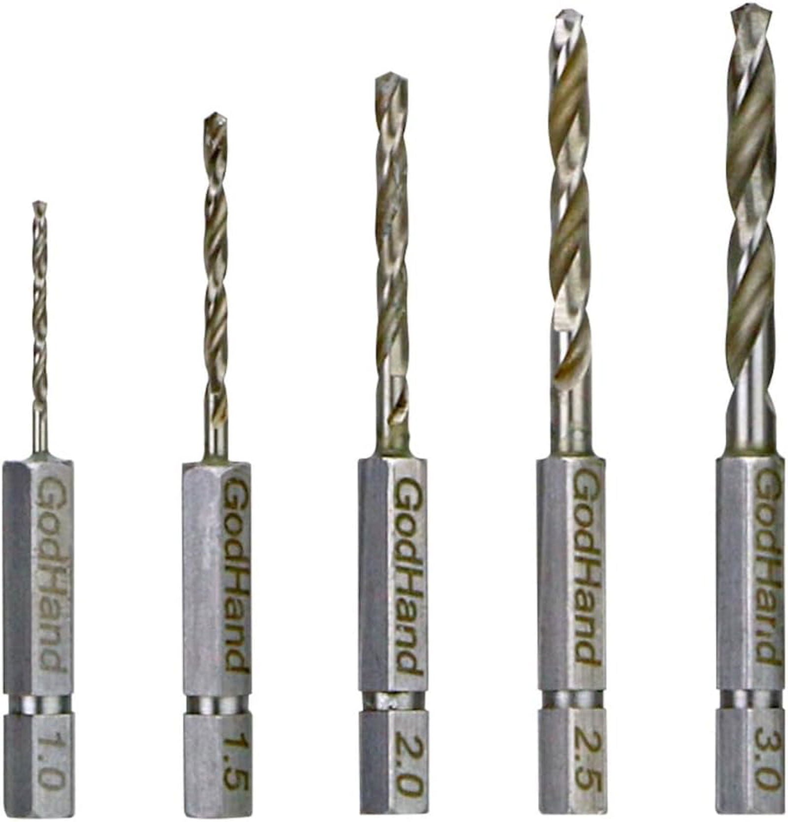 GodHand GH-DBQ-5B Quick Drill Bit Set of 5 (B) Hobby Tools – BanzaiHobby