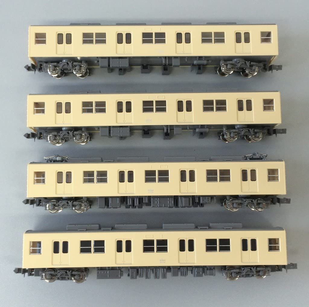 Banzai Hobby - Greenmax 1170M Tobu Series 8000 FS396 Bogie `Sage-Cream` Color Add-On Mid ...