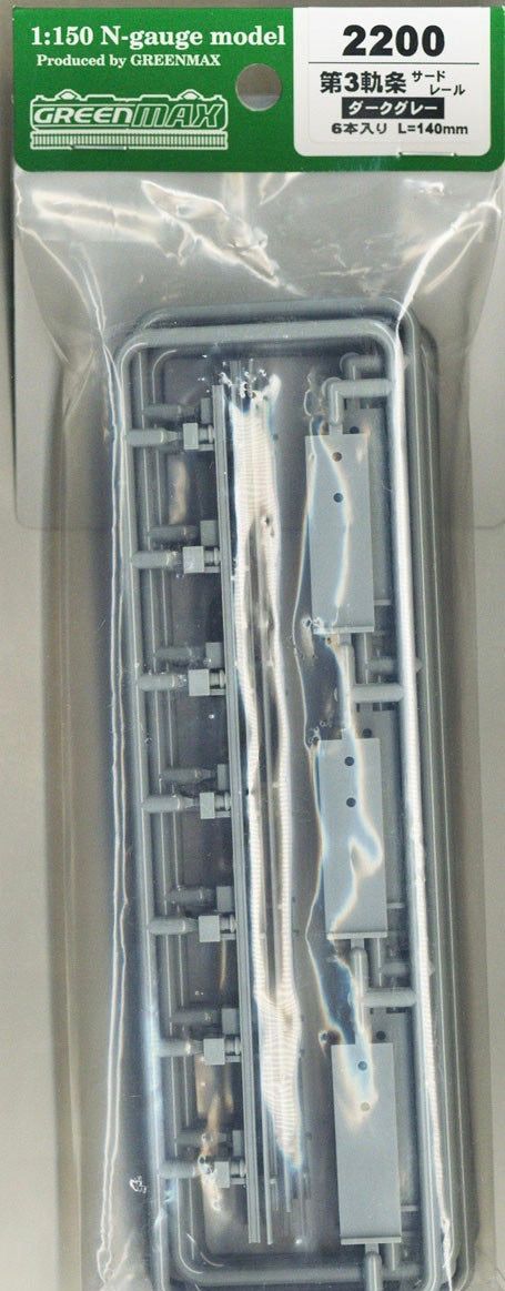 Banzai Hobby - Greenmax Third Rail (Dark Gray, 6 Pieces) – BanzaiHobby