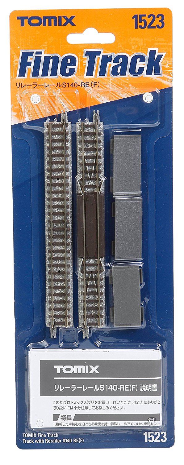 Banzai Hobby - Tomix Fine Track Track with Rerailer S140-RE (F) – BanzaiHobby