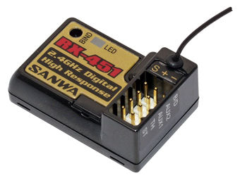 Sanwa 107A41074A RX-380 2.4GHz FH3 3ch Receiver | BanzaiHobby