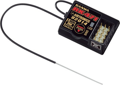 Banzai Hobby - Sanwa 107A41151A RX-471 Dual ID Version receiver (RX) – BanzaiHobby
