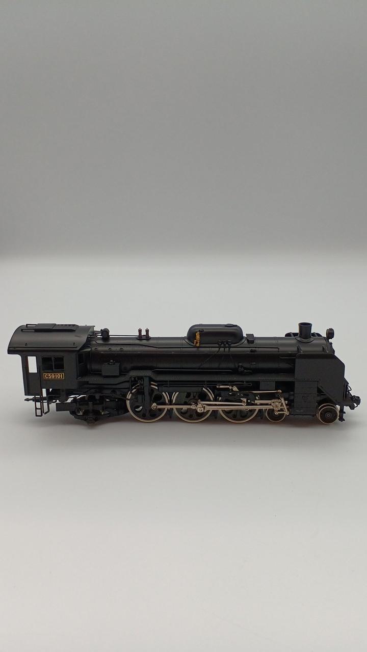 Tenshodo HO Gauge JNR Class C59 Steam Locomotive Postwar Model ...