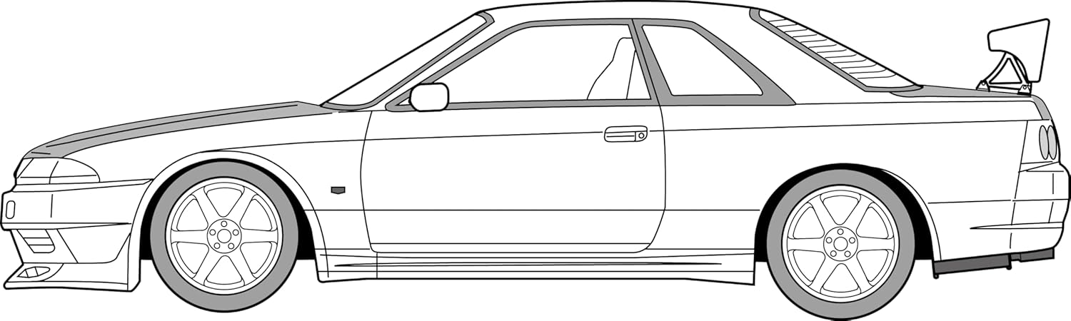 Fujimi 1/24 Wangan Midnight Series No.6 Nissan Skyline GT-R (R32) Tomo ...