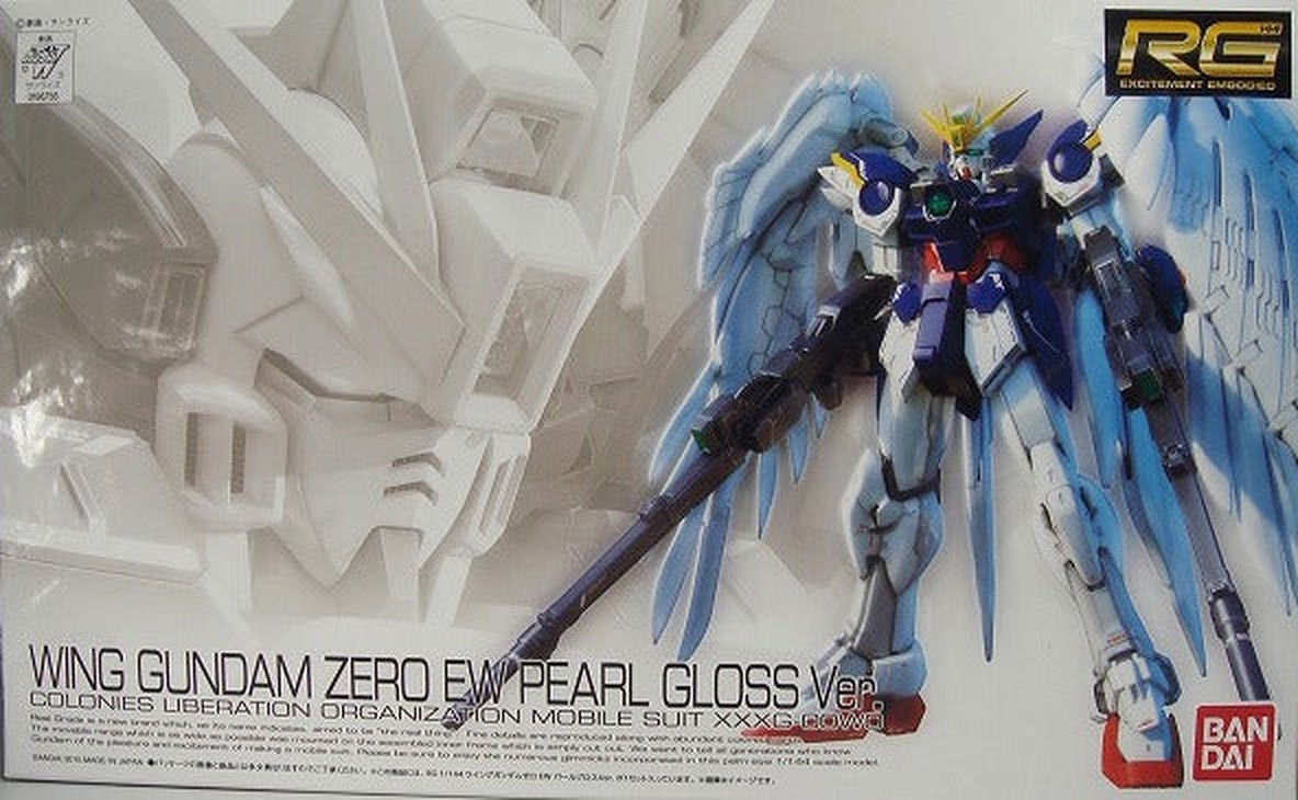 Banzai Hobby - Bandai Event LIMITED RG WingGundam Zero EW GLOSS Ver ...