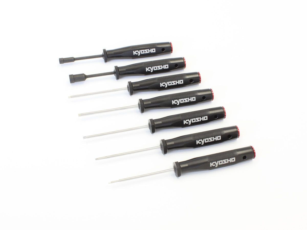 Kyosho 36110 KRF Hex Wrench / Driver Box 7-Piece Set | BanzaiHobby