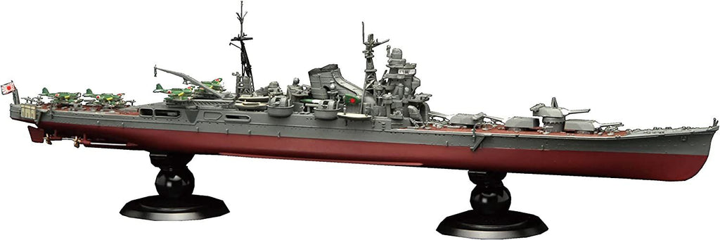 Banzai Hobby - Fujimi IJN Heavy Cruiser Chikuma Full Hull Model ...