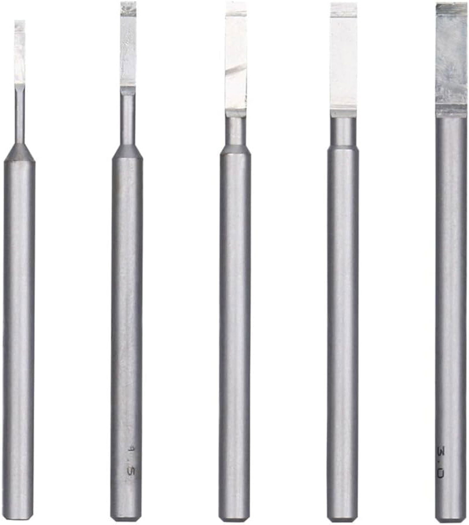 GodHand GH-BBH-1-3 Bit Blade ใบมีดแบน 5 ชิ้นชุดเครื่องมืองานอดิเรก ...