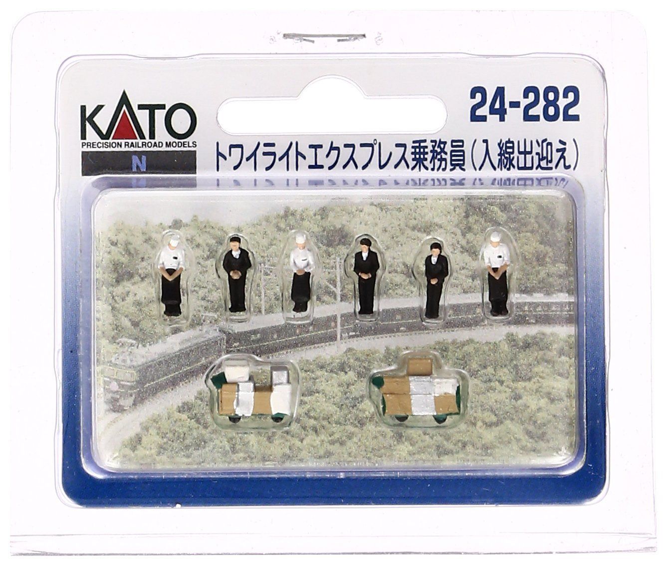 Banzai Hobby - KATO 24-282 Twilight Express Train Crew Arrival Train ...