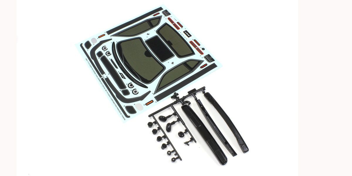Banzai Hobby - Kyosho FAB451-01 Decal & Body Parts Set (DODGE ...