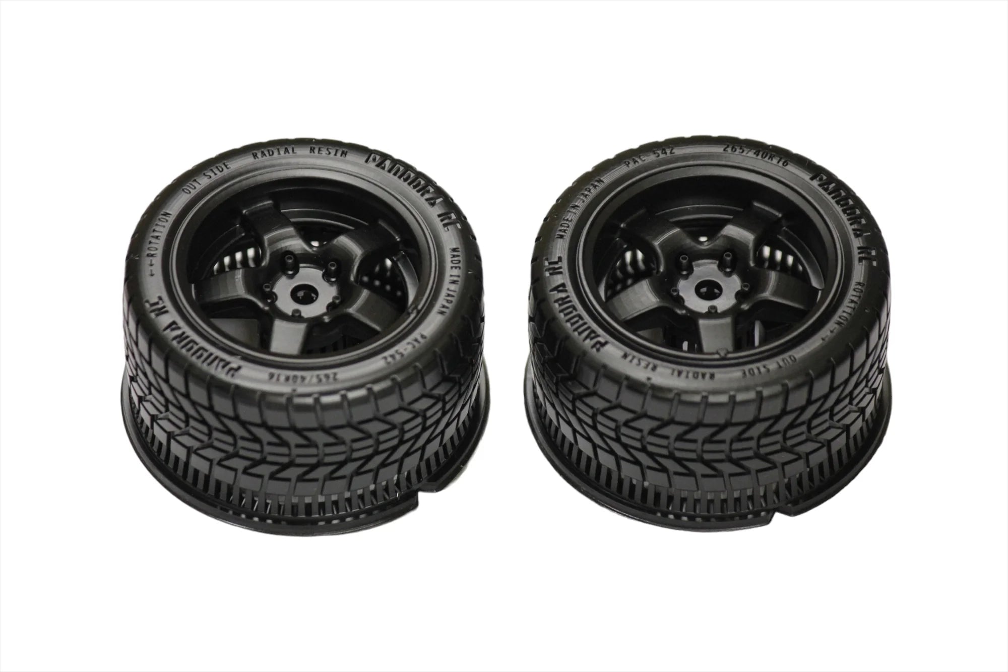 Pandora RC PAC-542 Display Small diameter wheels/tires R32 type/ 2pcs ...