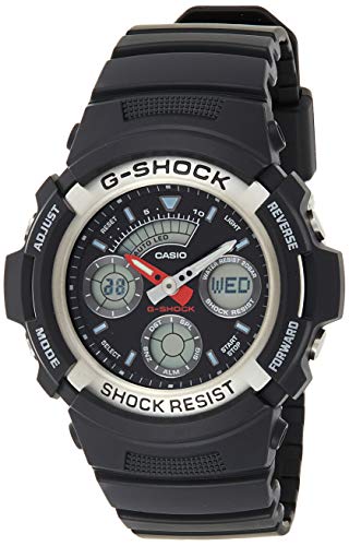 [G-Shock] G-SHOCK Casio Watch Ana-Digi AW590-1A Reimported Product ...