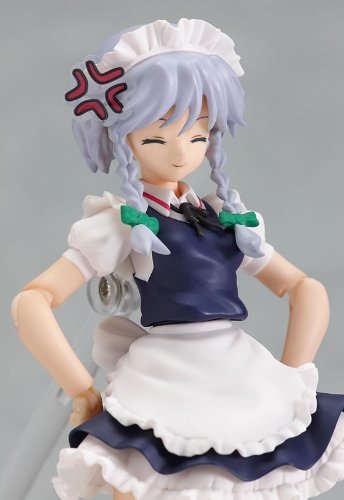 Touhou Project figma Sakuya Izayoi Hæð u.þ.b. 13.5 cm ABS&PVC máluð ...