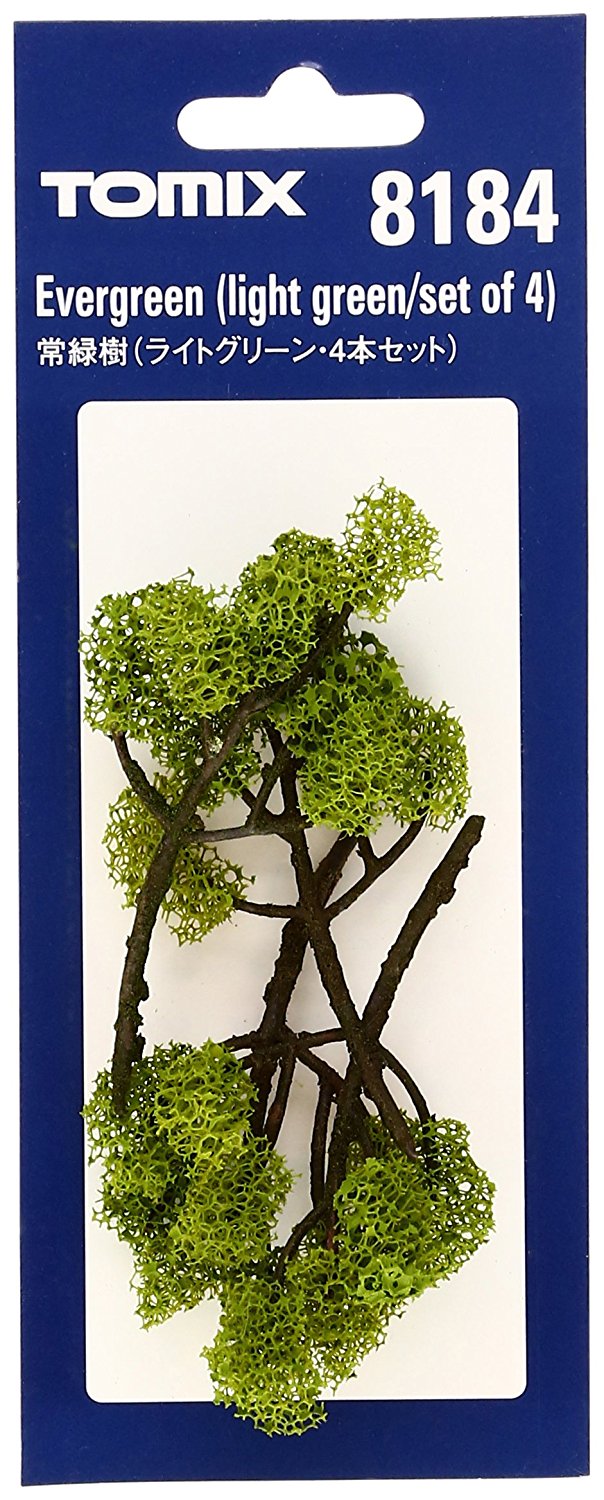 Banzai Hobby - Tomix Evergreen Tree Light Green ชุด 4 ชิ้น – BanzaiHobby