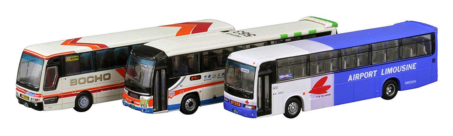 Banzai Hobby - TOMYTEC The Bus Collection Hiroshima Bus Center Set B 3 ...