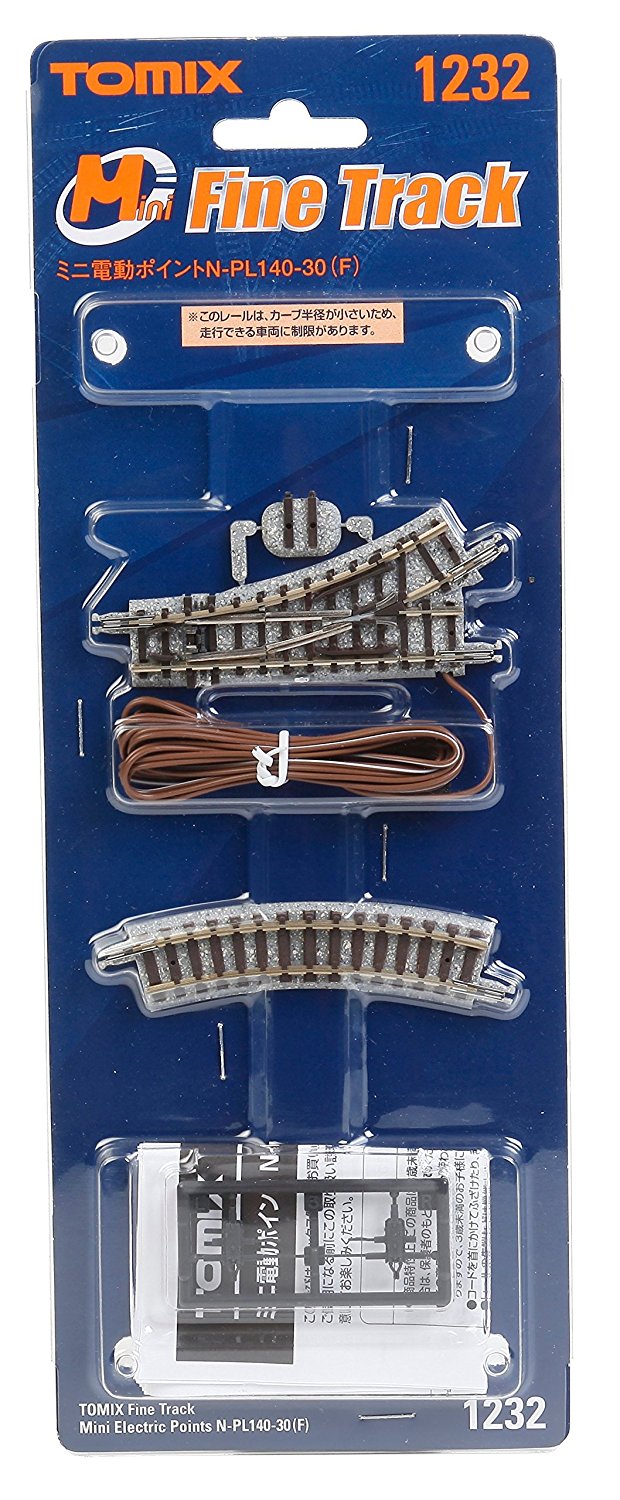 Banzai Hobby - Tomix Fine Track Mini Electric Points N-PL140-30(F ...