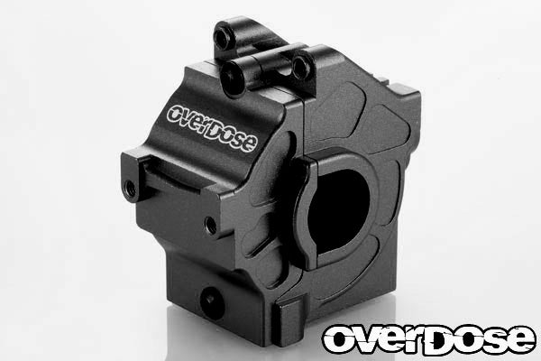 OVERDOSE OD1592 Aluminium Gear Case (For DPM / Black) | BanzaiHobby