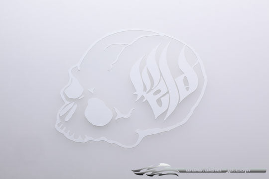 Banzai Hobby - OVERDOSE OD1849b Weld Skull Sticker / White – BanzaiHobby
