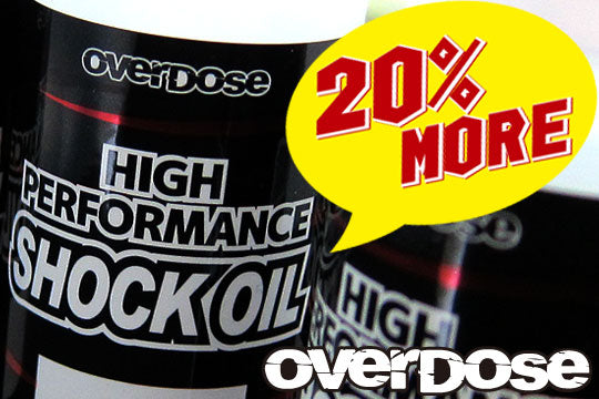 Banzai Hobby - OVERDOSE OD2355 High Performance Shock Oil #20 (20% More ...