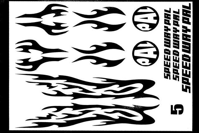 Banzai Hobby - Speed Way Pal PA065-5SH PAL Vinyl Graphics No.5 ...