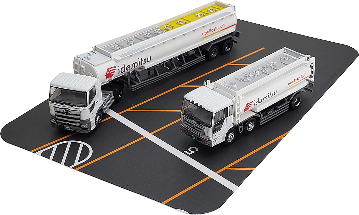 TOMYTEC 317791 The Truck/Trailer Collection Idemitsu Tank Truck Set (2 ...