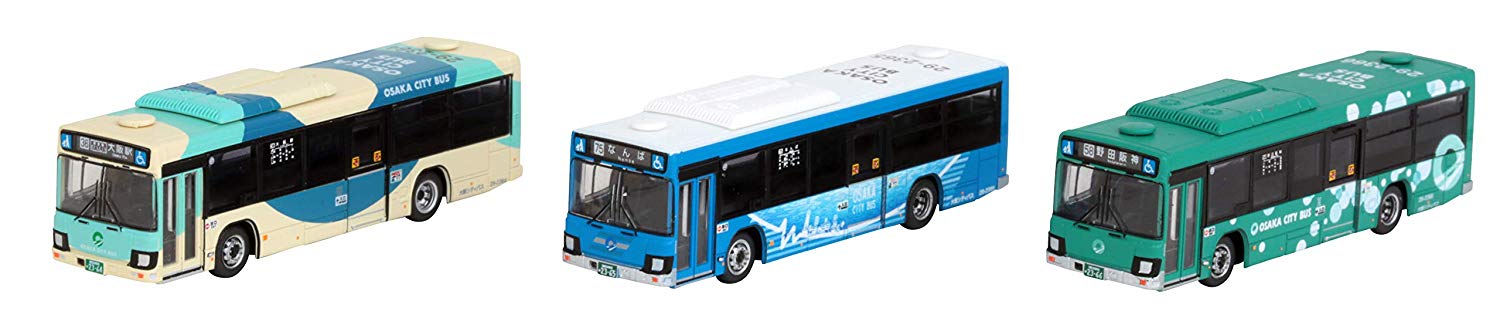 Banzai Hobby - TOMYTEC The Bus Collection Osaka City Bus New Design ...