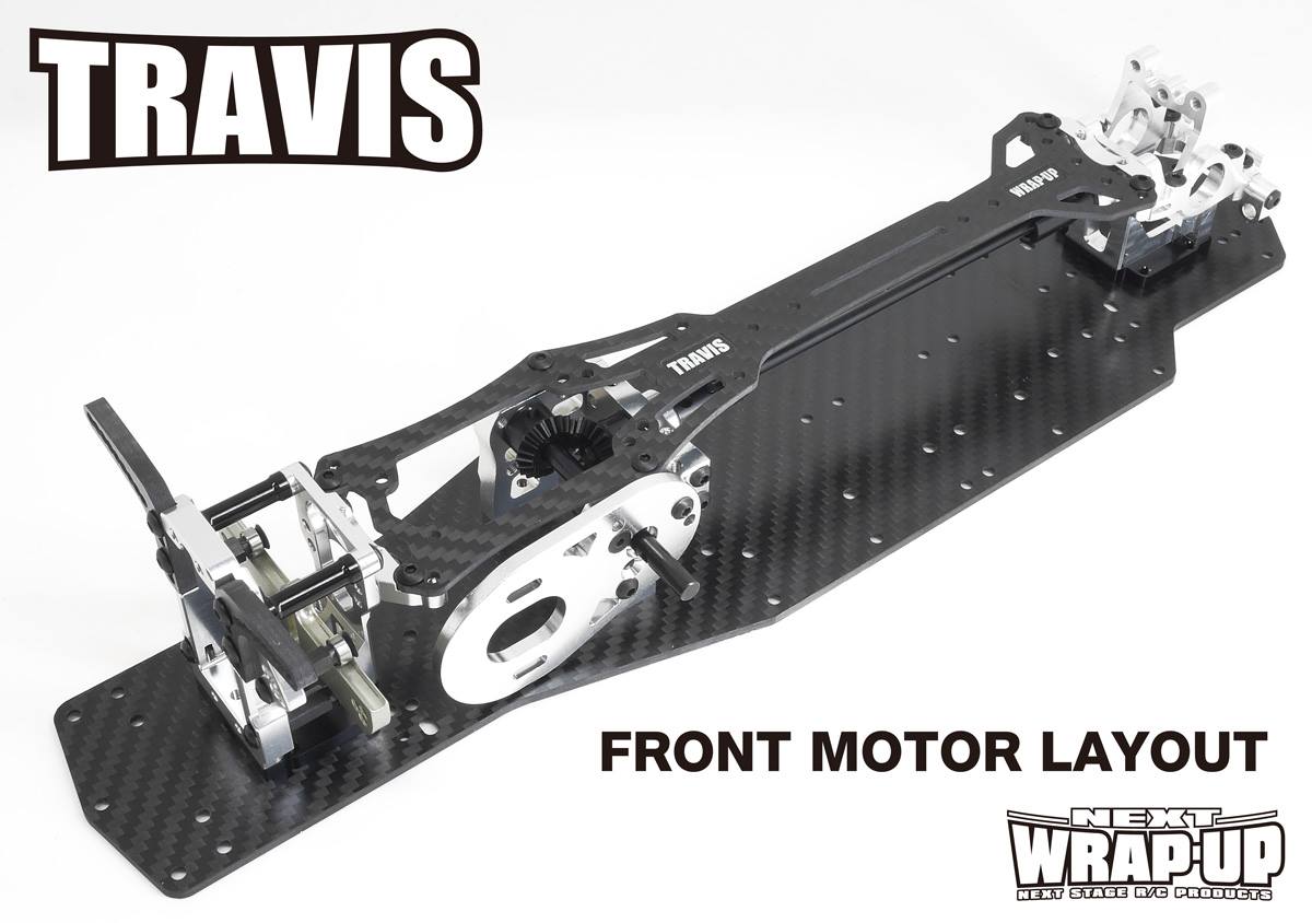 Banzai Hobby - Wrap-Up Next 0348-FD Travis Conversion Kit (Silver) with ...