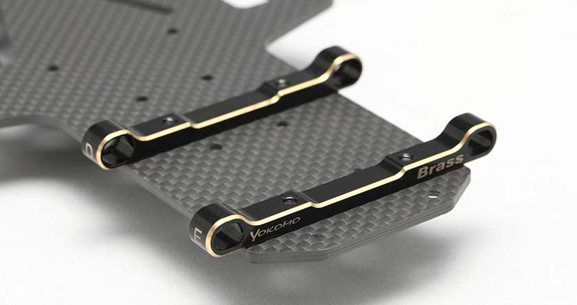 Banzai Hobby - Yokomo Y2-301EBA Brass suspension mount for YD-2 D 60.8 ...