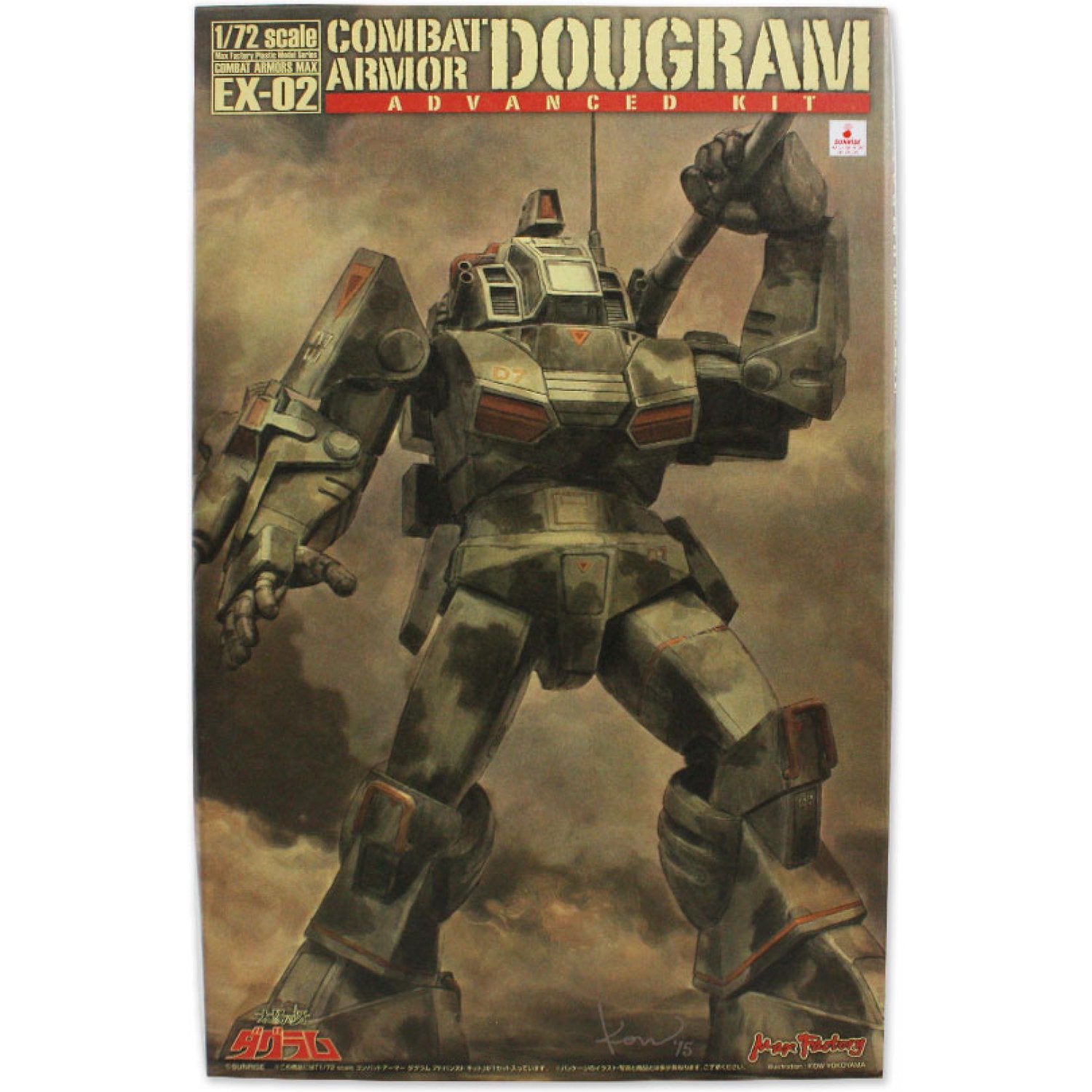 Banzai Hobby - Max Factory 1/72 Combat Armor Dougram Advanced Kit ...