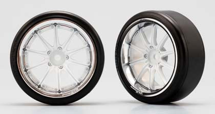 Banzai Hobby - Yokomo RAYS VOLK RACING GTF（with 01R Tire) – BanzaiHobby